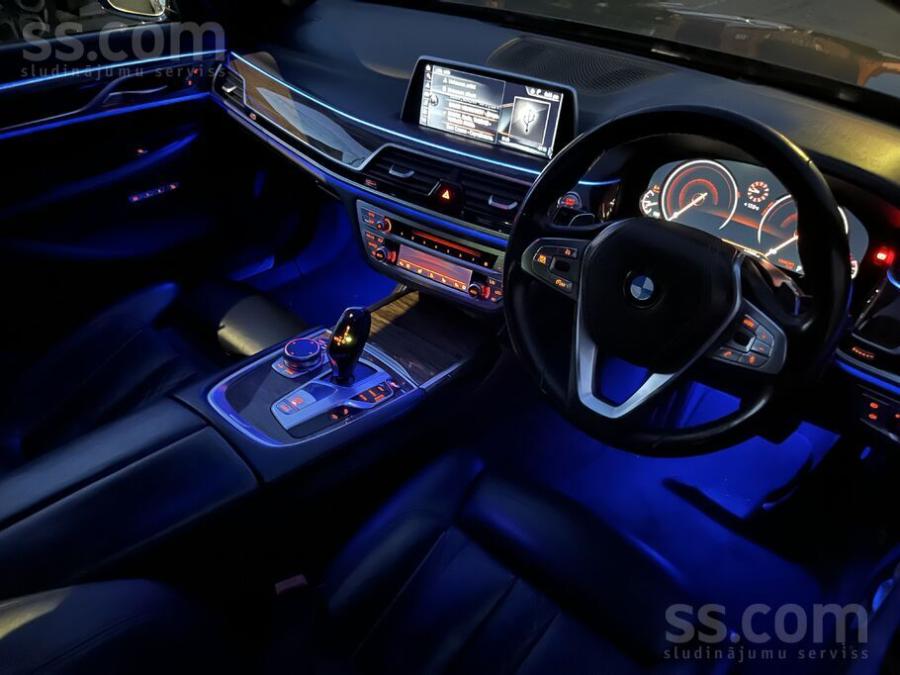 Pelēks BMW 730 2016 Jelgava, ar dzinēja tilpumu 3.00 L un nobraukumu 230 tūkst. km par 15500 €, foto 9 vietnē AUTOMOTO.COM.LV