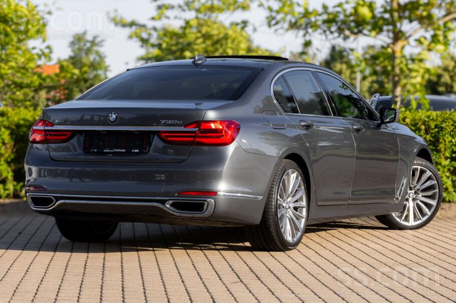 Pelēks BMW 730 2016 Rīga, ar dzinēja tilpumu 3.00 L un nobraukumu 0 tūkst. km par 21900 €, foto 5 vietnē AUTOMOTO.COM.LV