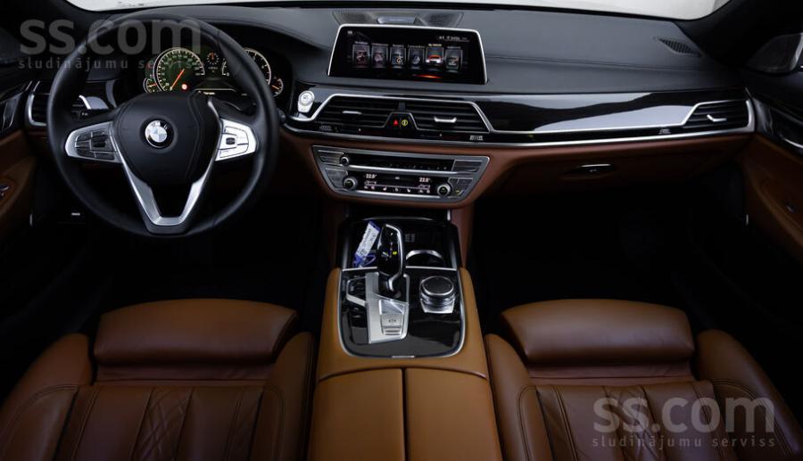 Pelēks BMW 730 2016 Rīga, ar dzinēja tilpumu 3.00 L un nobraukumu 0 tūkst. km par 21900 €, foto 8 vietnē AUTOMOTO.COM.LV