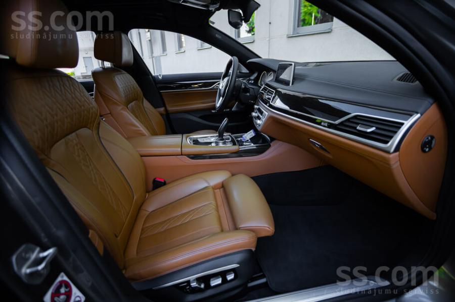Pelēks BMW 730 2016 Rīga, ar dzinēja tilpumu 3.00 L un nobraukumu 0 tūkst. km par 21900 €, foto 10 vietnē AUTOMOTO.COM.LV