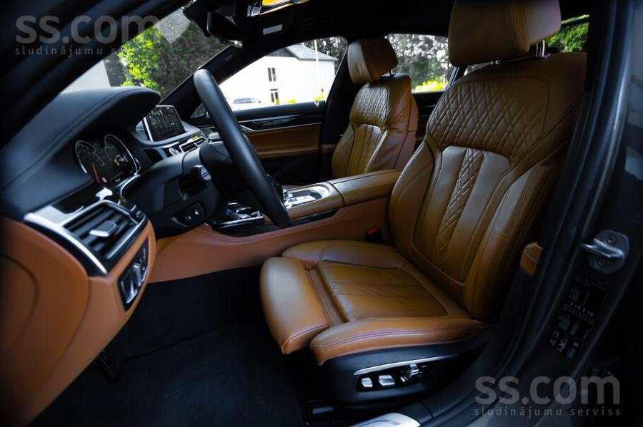 Pelēks BMW 730 2016 Rīga, ar dzinēja tilpumu 3.00 L un nobraukumu 0 tūkst. km par 21900 €, foto 11 vietnē AUTOMOTO.COM.LV