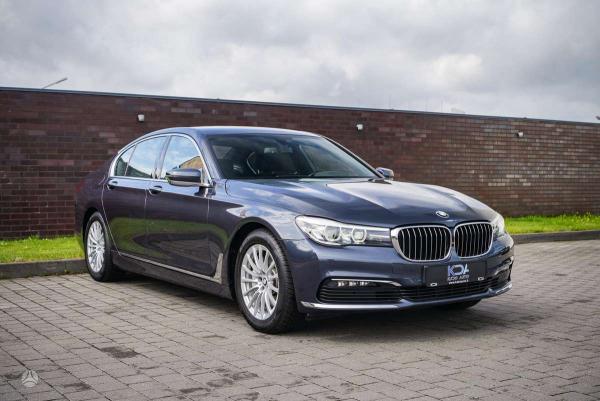 Pelēks BMW 730 2016 Marijampole, ar dzinēja tilpumu 2.99 L un nobraukumu 192 tūkst. km par 21950 €, foto 1 vietnē AUTOMOTO.COM.LV