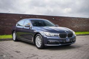 Grey BMW 730 2016 in Marijampole, with an engine capacity of 2.99 L and mileage of 192 thousand km for 21950 €, photo  on AUTOMOTO.COM.LV