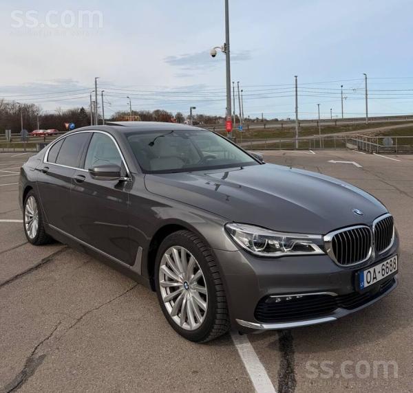 Pelēks BMW 730 2017 Rīga, ar dzinēja tilpumu 3.00 L un nobraukumu 167 tūkst. km par 24900 €, foto 2 vietnē AUTOMOTO.COM.LV