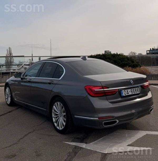 Pelēks BMW 730 2017 Rīga, ar dzinēja tilpumu 3.00 L un nobraukumu 167 tūkst. km par 24900 €, foto 3 vietnē AUTOMOTO.COM.LV