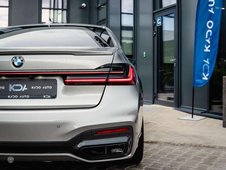 Pelēks BMW 730 2020 Kauņa, ar dzinēja tilpumu 2.99 L un nobraukumu 152 tūkst. km par 45950 €, foto 9 vietnē AUTOMOTO.COM.LV