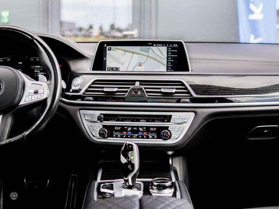 Pelēks BMW 730 2020 Kauņa, ar dzinēja tilpumu 2.99 L un nobraukumu 152 tūkst. km par 45950 €, foto 23 vietnē AUTOMOTO.COM.LV