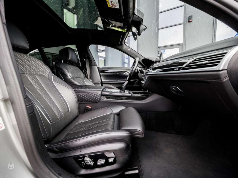 Pelēks BMW 730 2020 Kauņa, ar dzinēja tilpumu 2.99 L un nobraukumu 152 tūkst. km par 45950 €, foto 37 vietnē AUTOMOTO.COM.LV