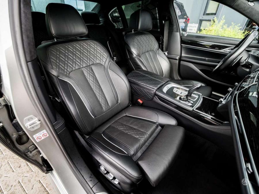 Pelēks BMW 730 2020 Kauņa, ar dzinēja tilpumu 2.99 L un nobraukumu 152 tūkst. km par 45950 €, foto 38 vietnē AUTOMOTO.COM.LV