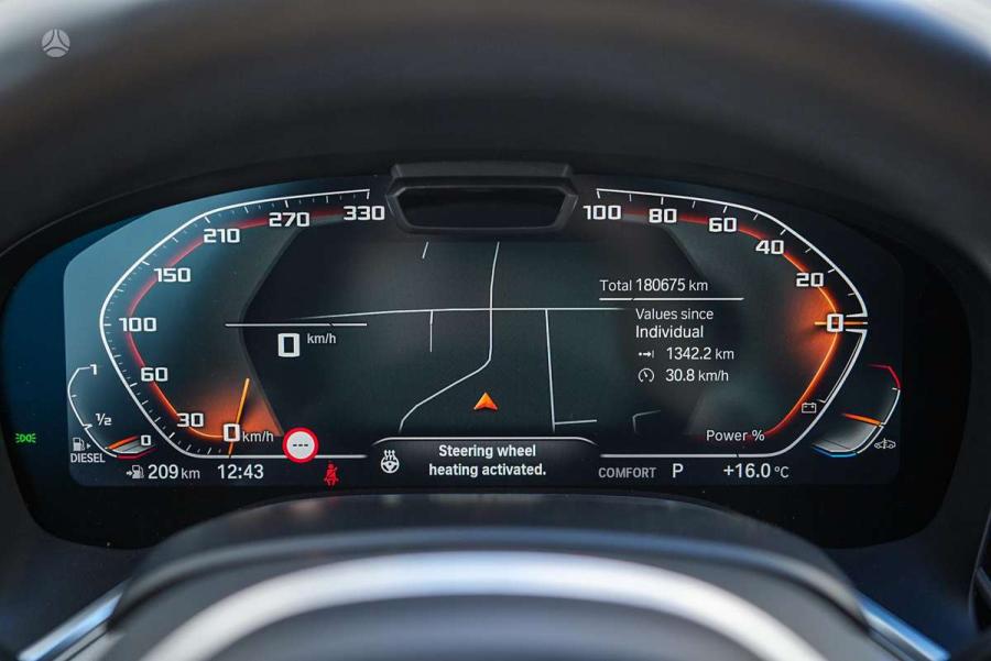 Pelēks BMW 730 2021 Kauņa, ar dzinēja tilpumu 2.99 L un nobraukumu 181 tūkst. km par 49450 €, foto 29 vietnē AUTOMOTO.COM.LV