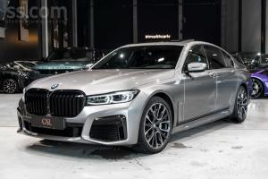 Grey BMW 730 2021 in Riga, with an engine capacity of 3.00 L and mileage of 63 thousand km for 55000 €, photo  on AUTOMOTO.COM.LV