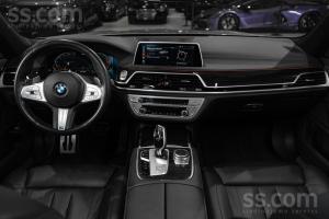 Grey BMW 730 2021 in Riga, with an engine capacity of 3.00 L and mileage of 63 thousand km for 55000 €, photo 12 on AUTOMOTO.COM.LV