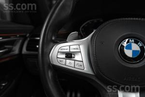 Grey BMW 730 2021 in Riga, with an engine capacity of 3.00 L and mileage of 63 thousand km for 55000 €, photo 24 on AUTOMOTO.COM.LV