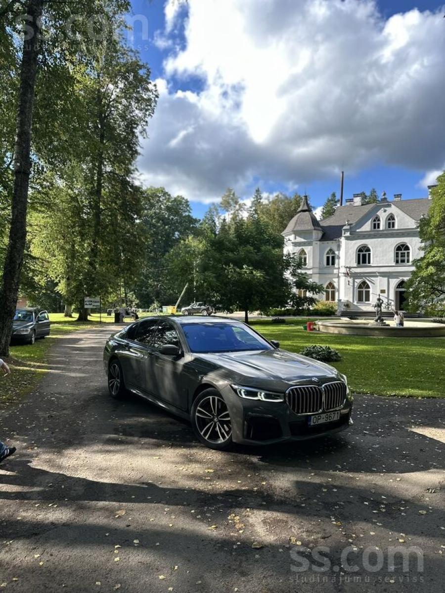Pelēks BMW 730 2021 Rīga, ar dzinēja tilpumu 3.00 L un nobraukumu 222 tūkst. km par 40900 €, foto 3 vietnē AUTOMOTO.COM.LV