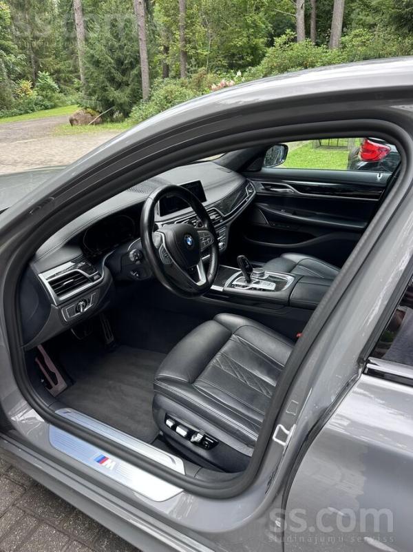 Pelēks BMW 730 2021 Rīga, ar dzinēja tilpumu 3.00 L un nobraukumu 222 tūkst. km par 40900 €, foto 8 vietnē AUTOMOTO.COM.LV