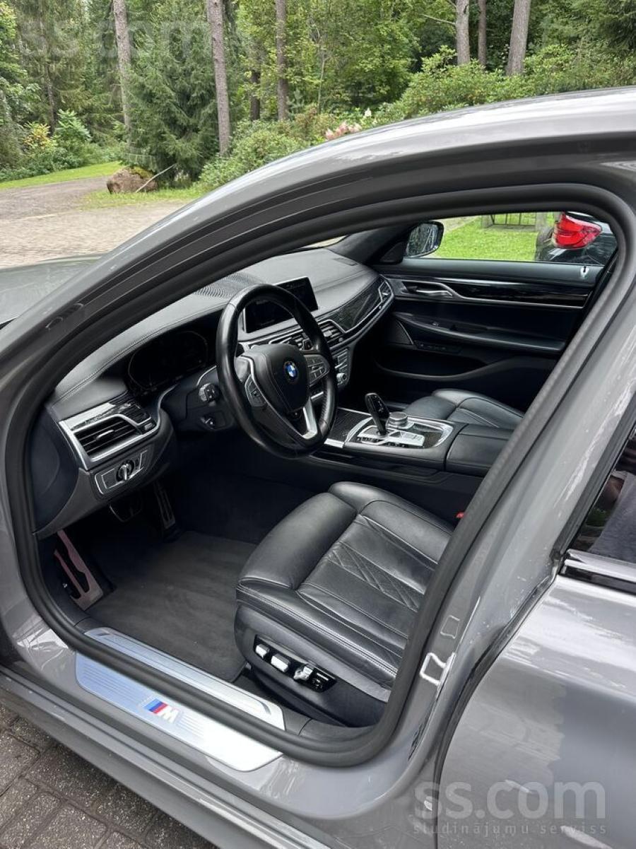 Pelēks BMW 730 2021 Rīga, ar dzinēja tilpumu 3.00 L un nobraukumu 222 tūkst. km par 40900 €, foto 8 vietnē AUTOMOTO.COM.LV