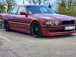 Red BMW 730 1999 in Riga, with an engine capacity of 3.00 L and mileage of 450 thousand km for 11000 €, photo 9 on AUTOMOTO.COM.LV