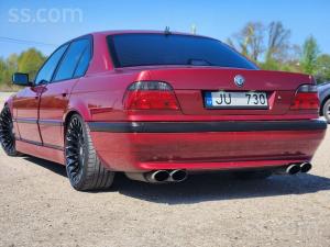 Red BMW 730 1999 in Riga, with an engine capacity of 3.00 L and mileage of 450 thousand km for 11000 €, photo 10 on AUTOMOTO.COM.LV
