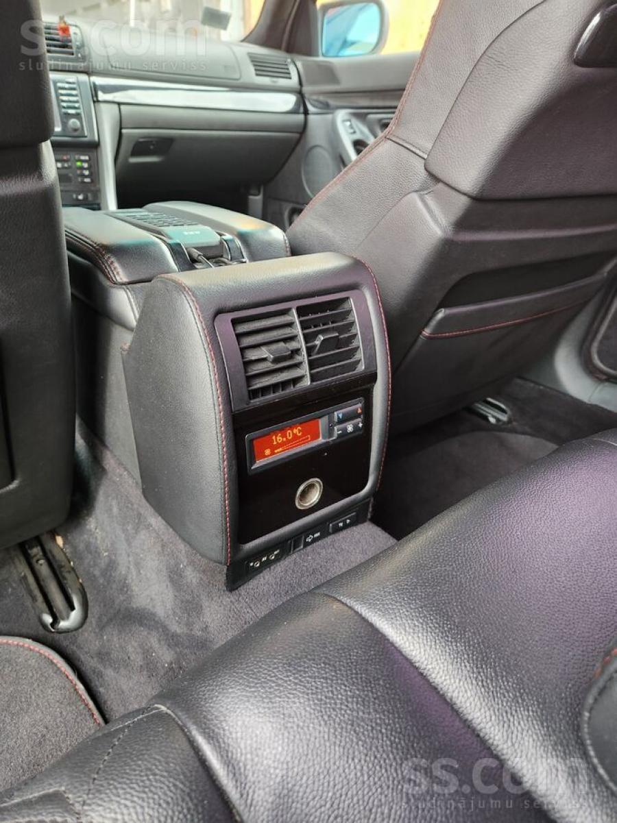 Red BMW 730 1999 in Riga, with an engine capacity of 3.00 L and mileage of 450 thousand km for 11000 €, photo 14 on AUTOMOTO.COM.LV
