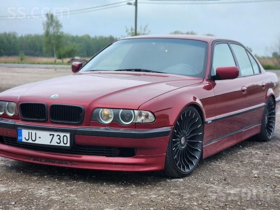 Red BMW 730 1999 in Riga, with an engine capacity of 3.00 L and mileage of 450 thousand km for 11000 €, photo 15 on AUTOMOTO.COM.LV