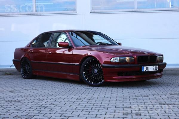 Red BMW 730 1999 in Riga, with an engine capacity of 3.00 L and mileage of 450 thousand km for 9995 €, photo 4 on AUTOMOTO.COM.LV