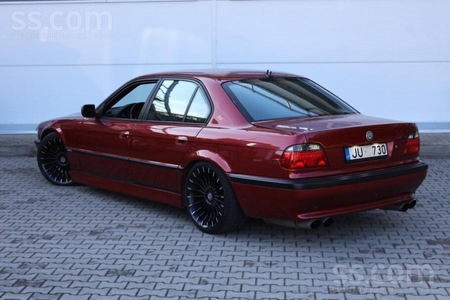 Sarkans BMW 730 1999 Rīga, ar dzinēja tilpumu 3.00 L un nobraukumu 450 tūkst. km par 9995 €, foto 6 vietnē AUTOMOTO.COM.LV