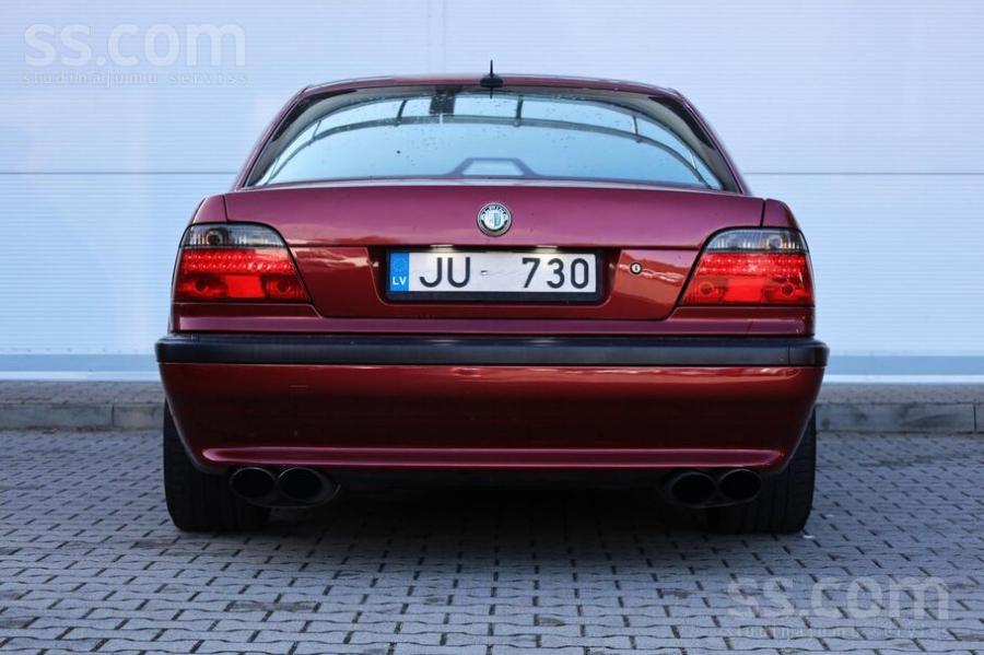 Sarkans BMW 730 1999 Rīga, ar dzinēja tilpumu 3.00 L un nobraukumu 450 tūkst. km par 9995 €, foto 7 vietnē AUTOMOTO.COM.LV