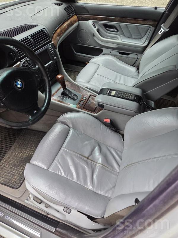 BMW 730 1999 in Riga, with an engine capacity of 3.00 L and mileage of 91 thousand km for 8400 €, photo 6 on AUTOMOTO.COM.LV