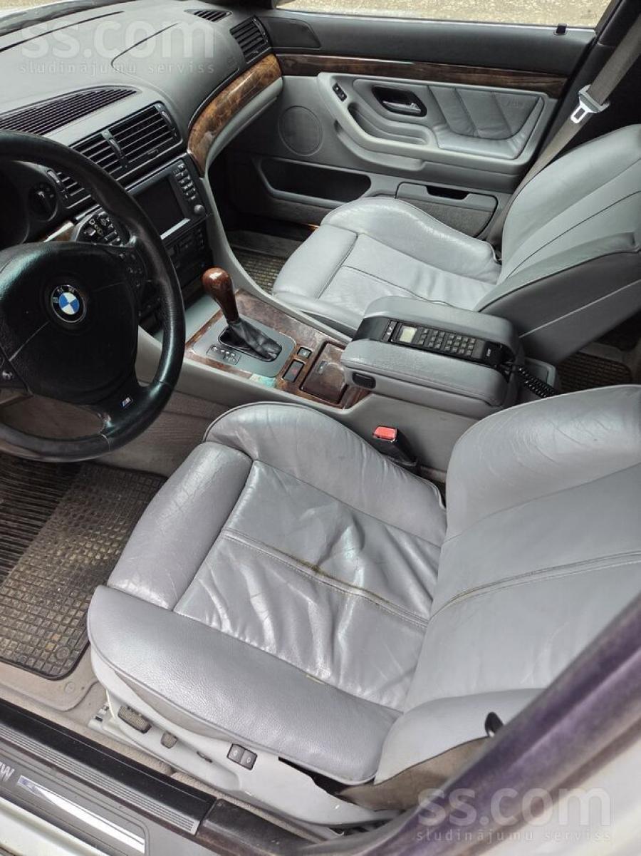 BMW 730 1999 in Riga, with an engine capacity of 3.00 L and mileage of 91 thousand km for 8400 €, photo 6 on AUTOMOTO.COM.LV