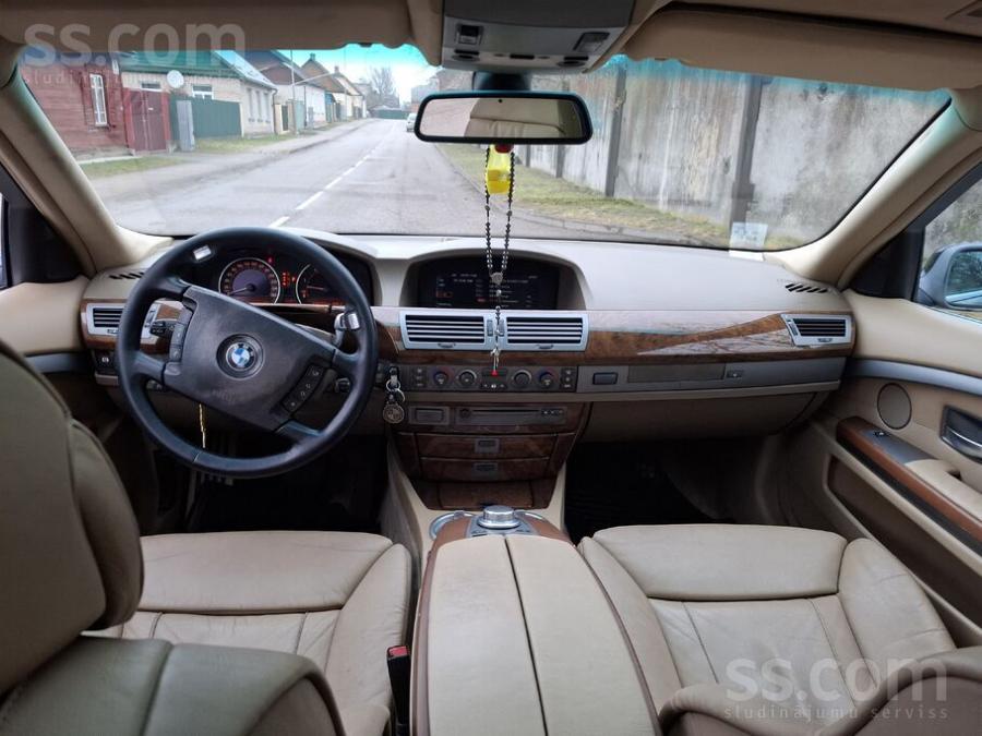 BMW 730 2002 in Daugavpils, with an engine capacity of 3.00 L and mileage of 376 thousand km for 2250 €, photo 15 on AUTOMOTO.COM.LV