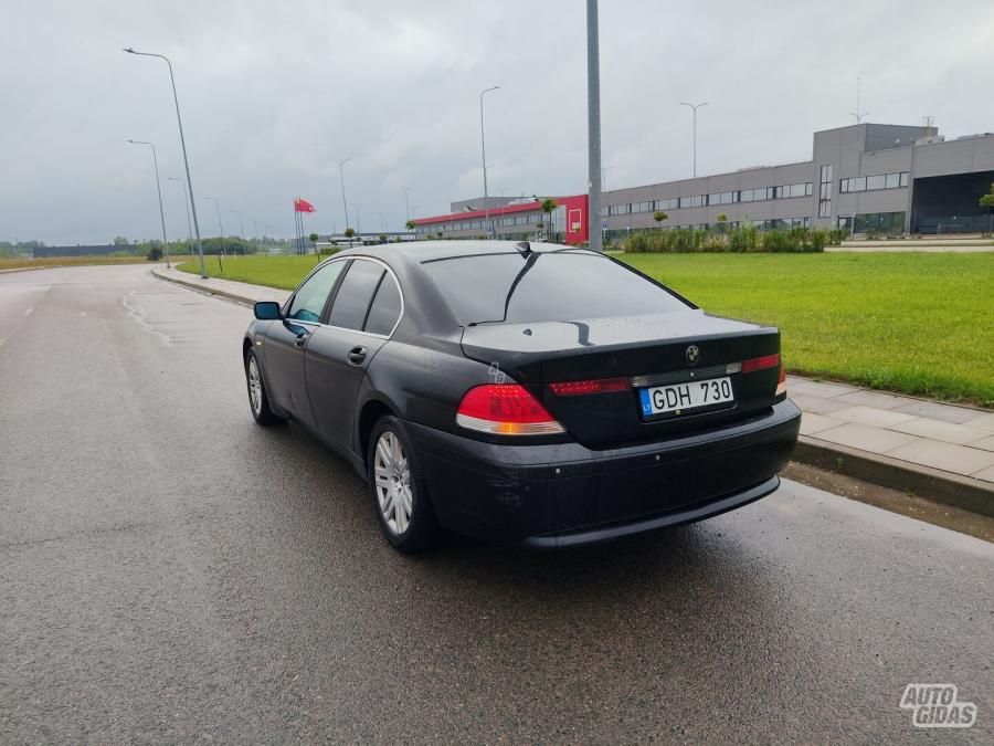 BMW 730 2002 Panevēža, ar dzinēja tilpumu 3.00 L un nobraukumu 310 tūkst. km par 1499 €, foto 7 vietnē AUTOMOTO.COM.LV