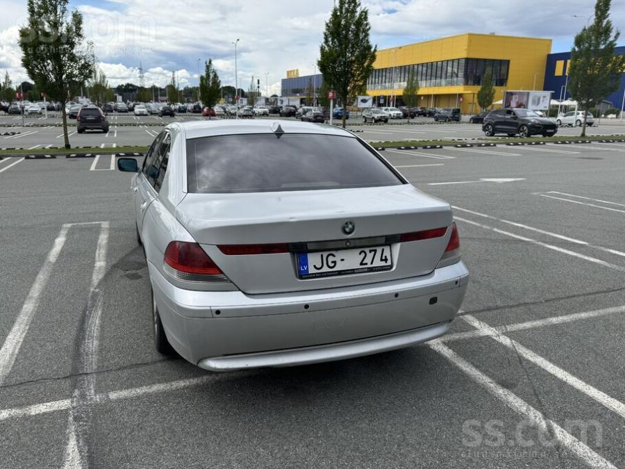 BMW 730 2004 in Riga, with an engine capacity of 3.00 L and mileage of 317 thousand km for 3000 €, photo 3 on AUTOMOTO.COM.LV