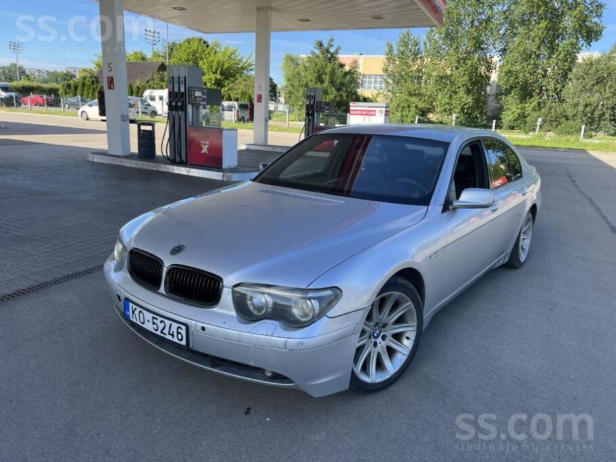 BMW 730 2004 in Riga, with an engine capacity of 3.00 L and mileage of 386 thousand km for 1450 €, photo 1 on AUTOMOTO.COM.LV