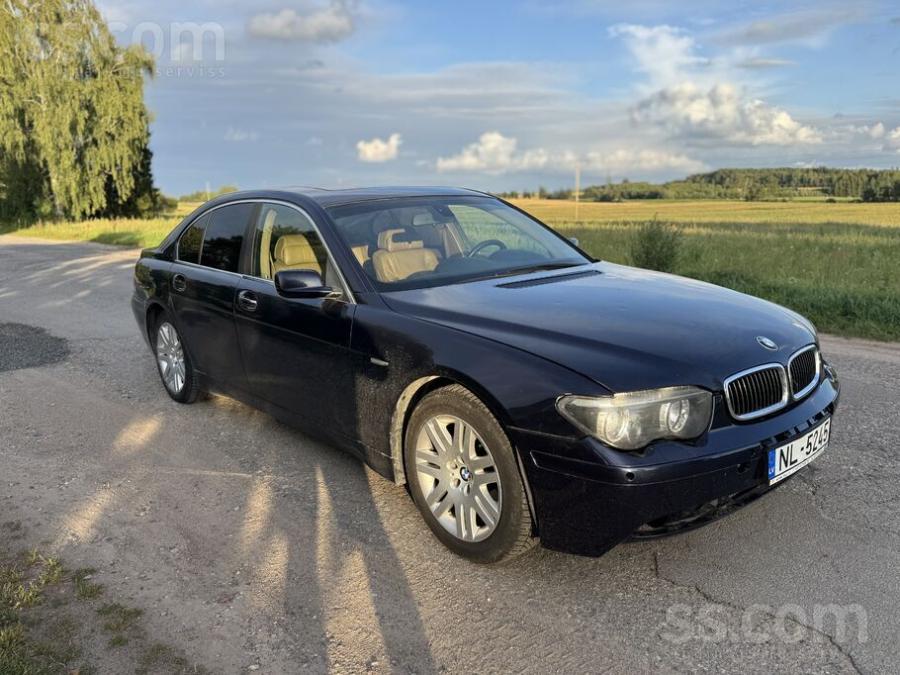 BMW 730 2004 in Dobele, with an engine capacity of 3.00 L and mileage of 0 thousand km for 2499 €, photo 4 on AUTOMOTO.COM.LV