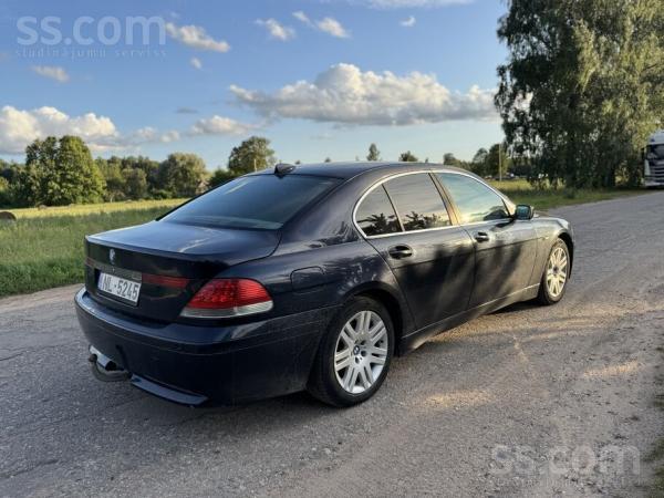 BMW 730 2004 in Dobele, with an engine capacity of 3.00 L and mileage of 0 thousand km for 2499 €, photo 4 on AUTOMOTO.COM.LV