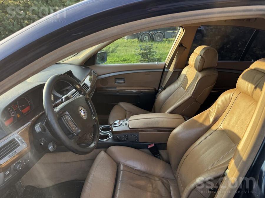 BMW 730 2004 in Dobele, with an engine capacity of 3.00 L and mileage of 0 thousand km for 2499 €, photo 8 on AUTOMOTO.COM.LV