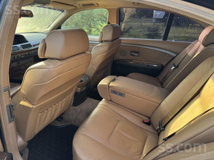 BMW 730 2004 in Dobele, with an engine capacity of 3.00 L and mileage of 0 thousand km for 2499 €, photo 10 on AUTOMOTO.COM.LV