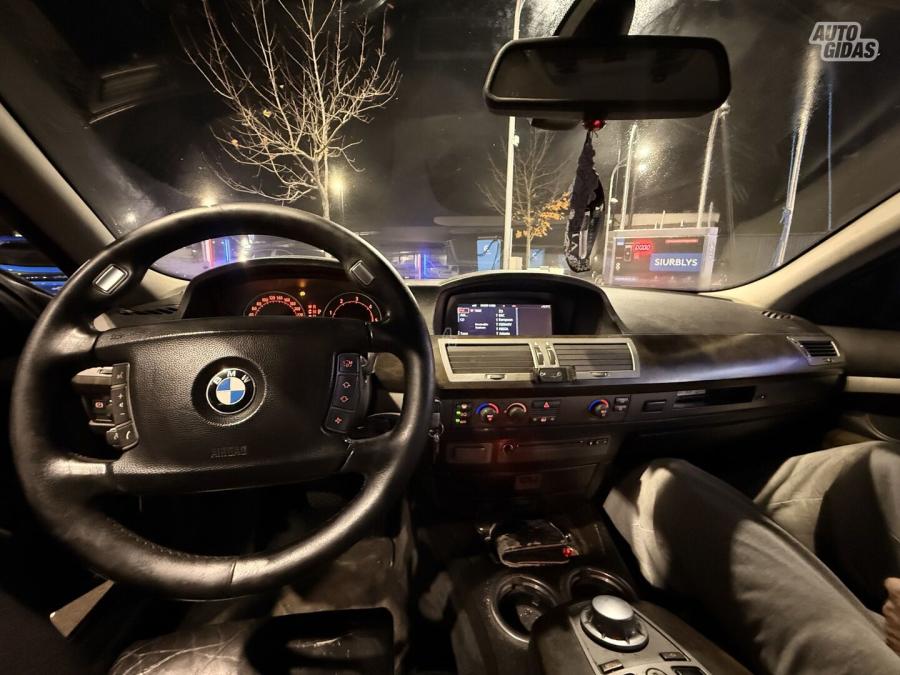 BMW 730 2004 in Vilnius, with an engine capacity of 3.00 L and mileage of 123 thousand km for 1700 €, photo 9 on AUTOMOTO.COM.LV