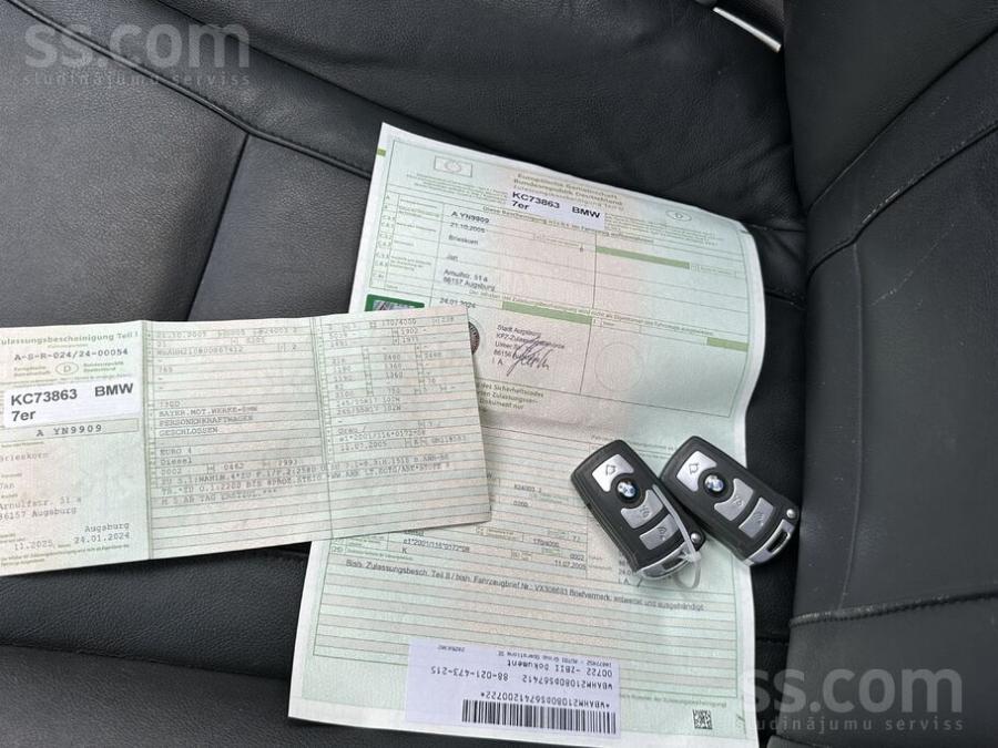 BMW 730 2005 Daugavpils, ar dzinēja tilpumu 3.00 L un nobraukumu 280 tūkst. km par 3950 €, foto 31 vietnē AUTOMOTO.COM.LV