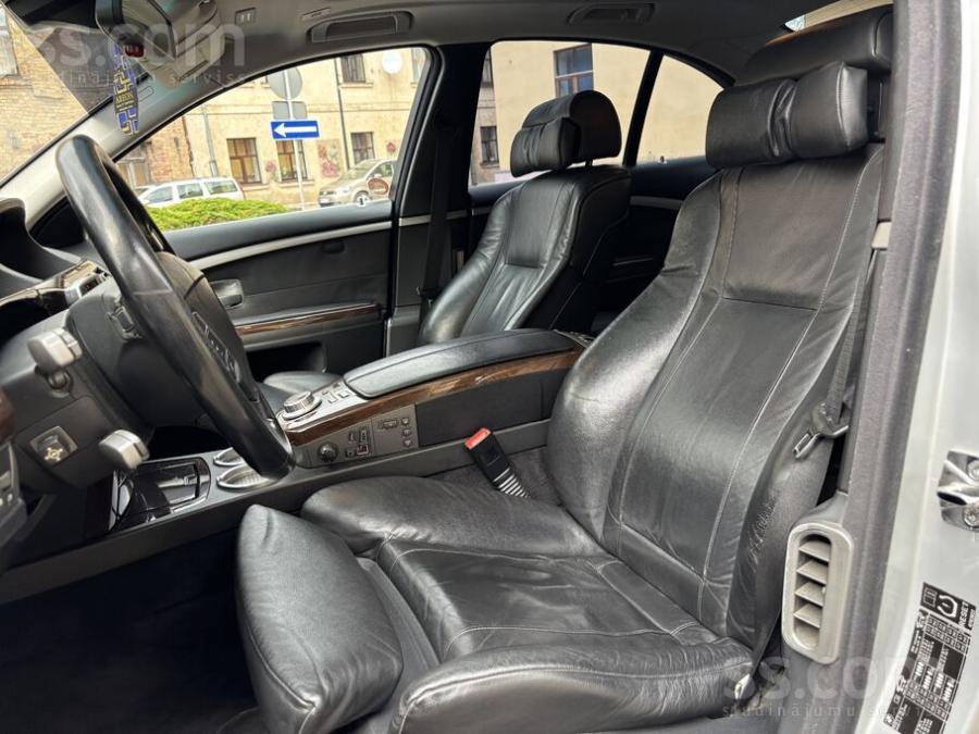 BMW 730 2005 in Bauska, with an engine capacity of 3.00 L and mileage of 328 thousand km for 4690 €, photo 10 on AUTOMOTO.COM.LV