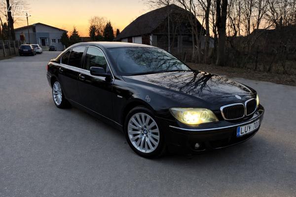 BMW 730 2006 in Vilnius, with an engine capacity of 3.00 L and mileage of 404 thousand km for 3350 €, photo 4 on AUTOMOTO.COM.LV