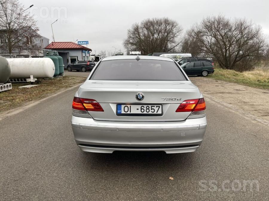 BMW 730 2006 in Liepaja, with an engine capacity of 3.00 L and mileage of 256 thousand km for 4000 €, photo 5 on AUTOMOTO.COM.LV