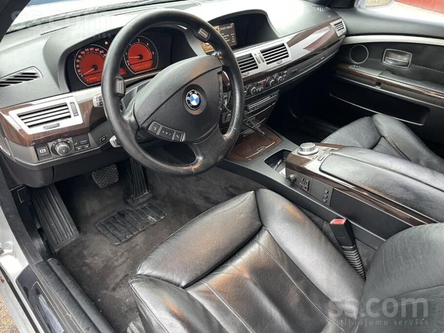 BMW 730 2006 in Liepaja, with an engine capacity of 3.00 L and mileage of 256 thousand km for 4000 €, photo 8 on AUTOMOTO.COM.LV