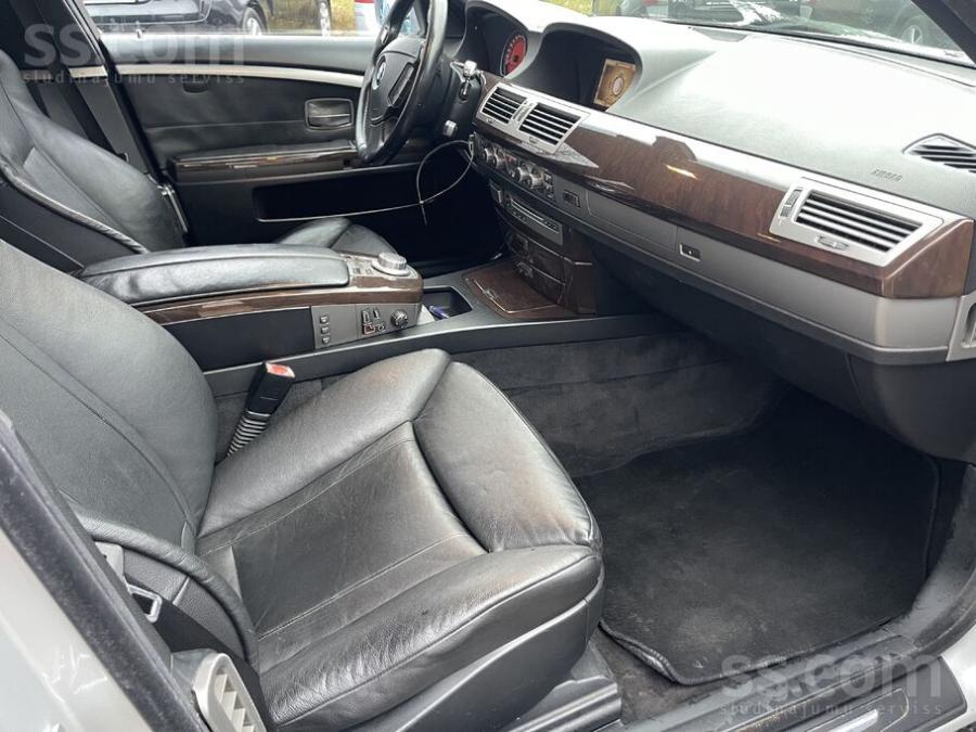 BMW 730 2006 in Liepaja, with an engine capacity of 3.00 L and mileage of 256 thousand km for 4000 €, photo 10 on AUTOMOTO.COM.LV