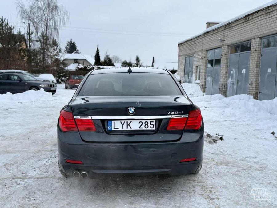 BMW 730 2009 in Silute, with an engine capacity of 3.00 L and mileage of 340 thousand km for 8500 €, photo 6 on AUTOMOTO.COM.LV