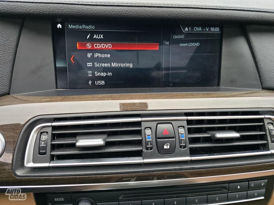 BMW 730 2010 Šauļi, ar dzinēja tilpumu 3.00 L un nobraukumu 346 tūkst. km par 9800 €, foto 24 vietnē AUTOMOTO.COM.LV