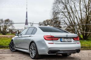 BMW 730 2016 in Riga, with an engine capacity of 3.00 L and mileage of 224 thousand km for 29990 €, photo 8 on AUTOMOTO.COM.LV
