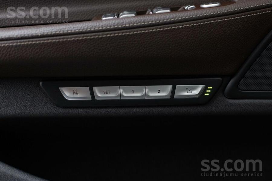 BMW 730 2016 in Riga, with an engine capacity of 3.00 L and mileage of 224 thousand km for 29990 €, photo 16 on AUTOMOTO.COM.LV