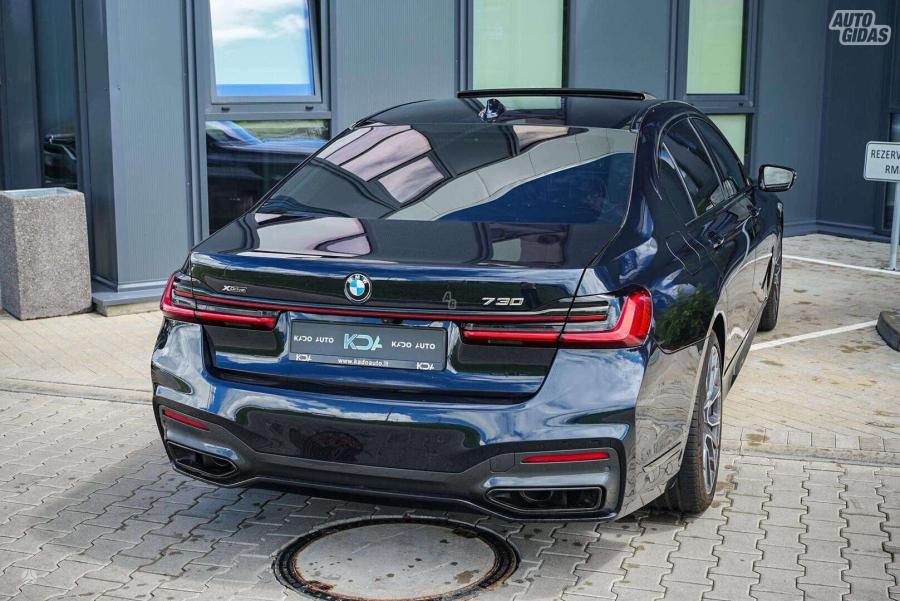 BMW 730 2021 in Kaunas, with an engine capacity of 3.00 L and mileage of 181 thousand km for 49450 €, photo 14 on AUTOMOTO.COM.LV