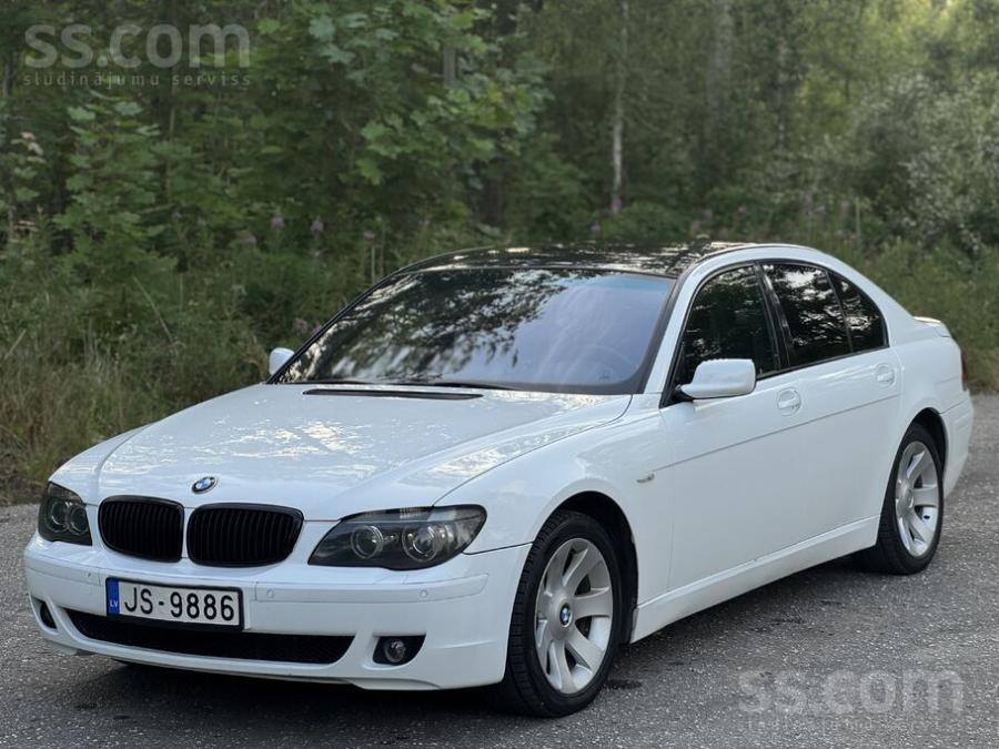 White BMW 730 2005 in Jurmala, with an engine capacity of 3.00 L and mileage of 364 thousand km for 2600 €, photo 1 on AUTOMOTO.COM.LV